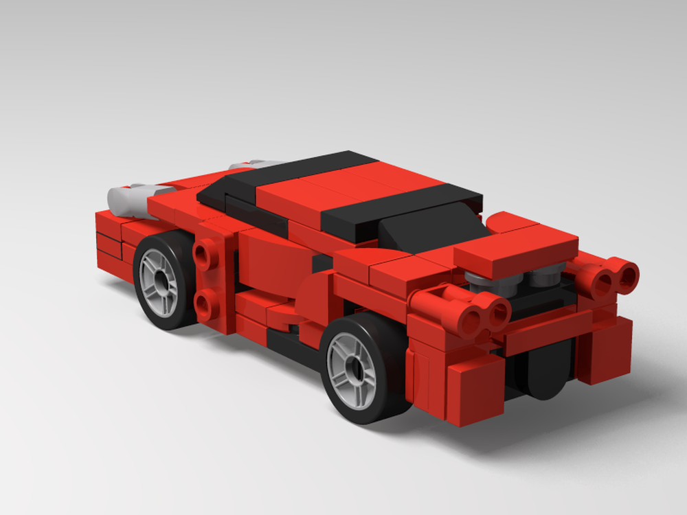 LEGO MOC 2003 Ferrari Enzo (V2) by HATNAN | Rebrickable - Build with LEGO