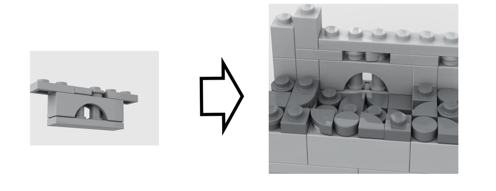 LEGO MOC Medieval jail window building technic by FunkyDonut ...