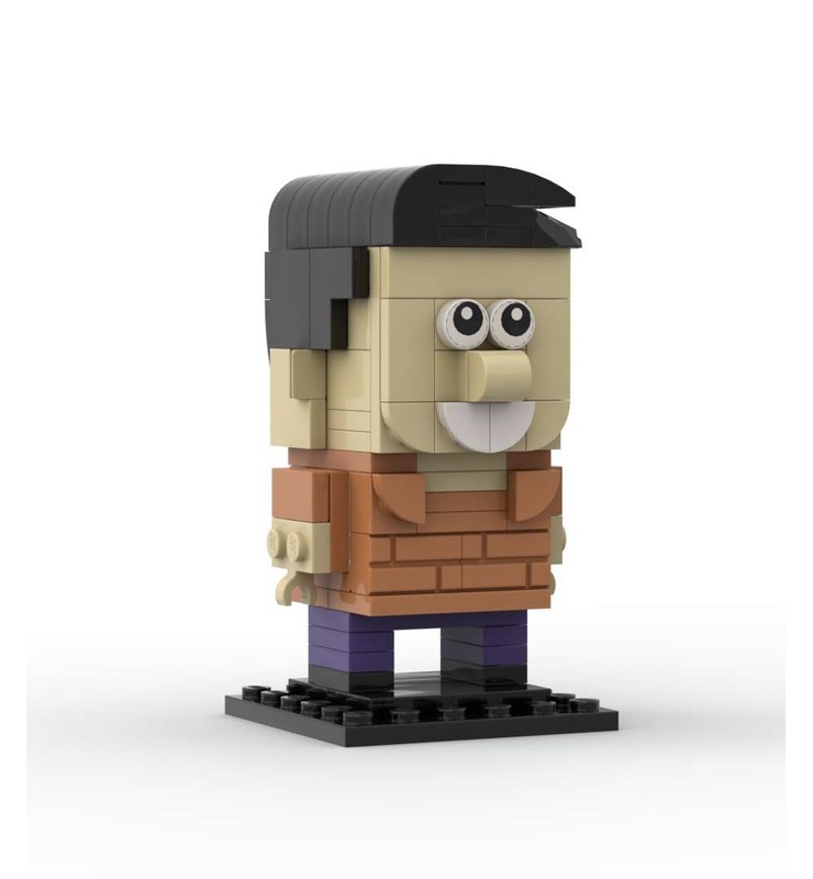 LEGO MOC Mr. Chun (Old Master Q) / 秦先生 (老夫子) by delight_moc ...