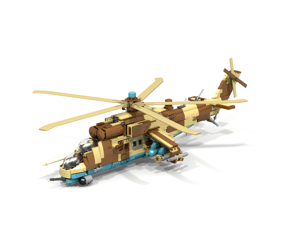 LEGO MOC Mi-35 | Mi-24 HIND by DarthDesigner | Rebrickable - Build with ...