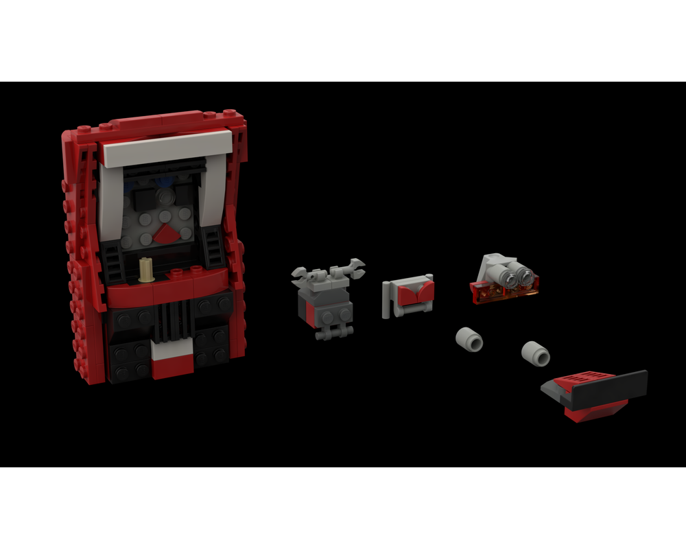 Lego Moc 31100 Arcade Cabinet By Qusimano Rebrickable Build With Lego
