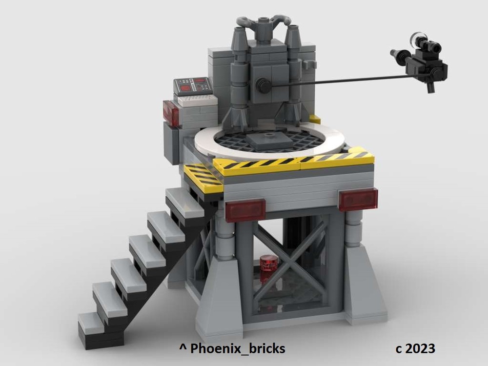 LEGO MOC GI Joe - J.U.M.P. Jetpack Station by Phoenix_bricks | Rebrickable - Build with LEGO