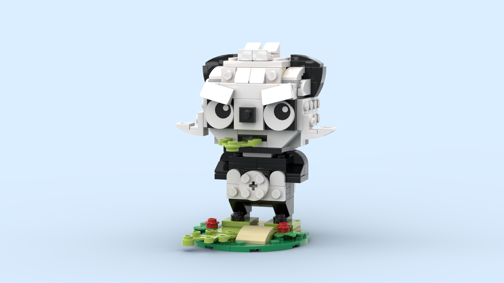 LEGO MOC 40575 Pancham by ayayop | Rebrickable - Build with LEGO