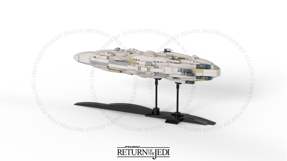 Lego Moc Medium Size Mc 80 Home One Type Star Cruiser Episode Vi By