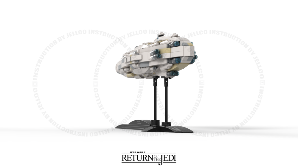Lego Moc Medium Size Mc 80 Home One Type Star Cruiser Episode Vi By
