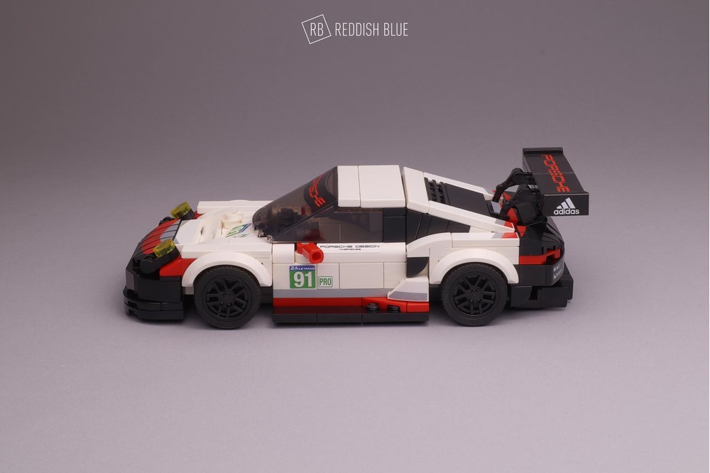 LEGO MOC Porsche 911 RSR LM GTE 2017 by Reddish Blue | Rebrickable ...