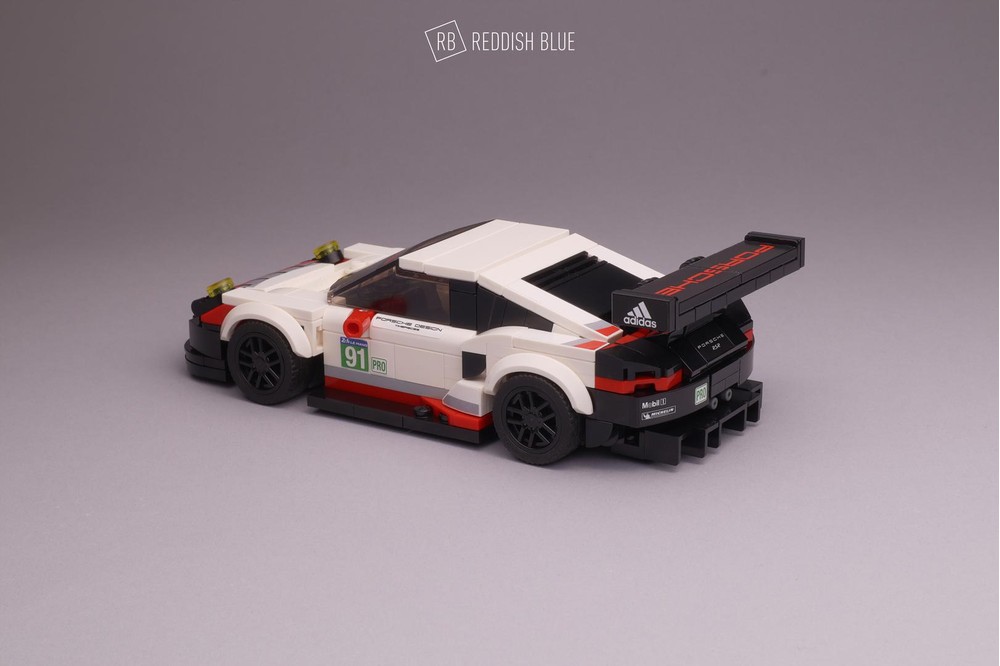 LEGO MOC Porsche 911 RSR LM GTE 2017 by Reddish Blue | Rebrickable ...