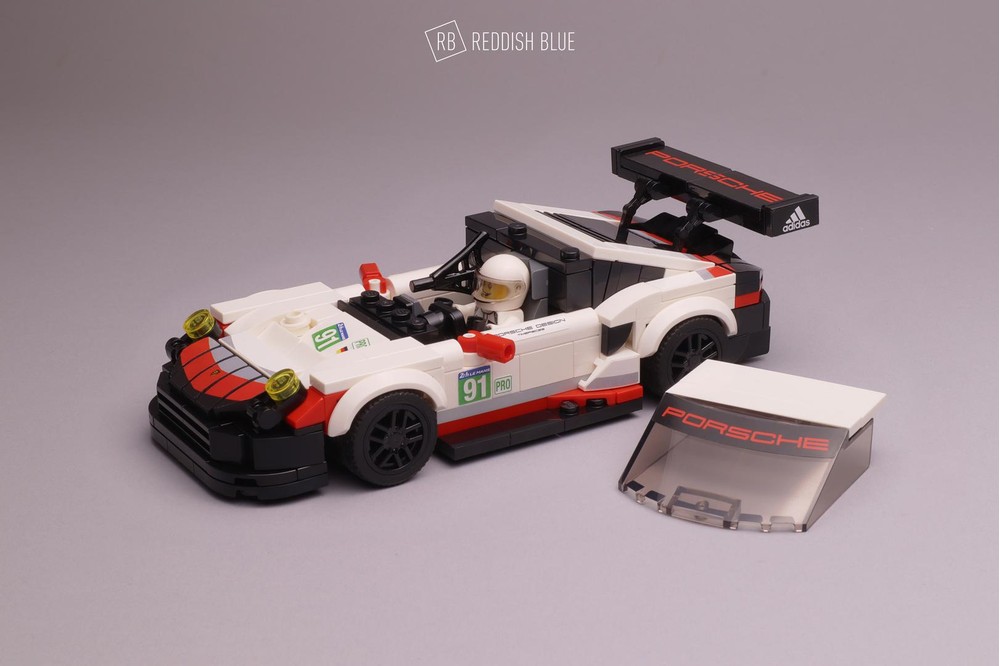LEGO MOC Porsche 911 RSR LM GTE 2017 by Reddish Blue | Rebrickable ...