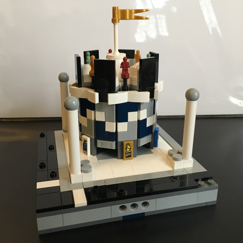 LEGO MOC-13807 Micropolis Sports Arena by Marshbum | Rebrickable ...