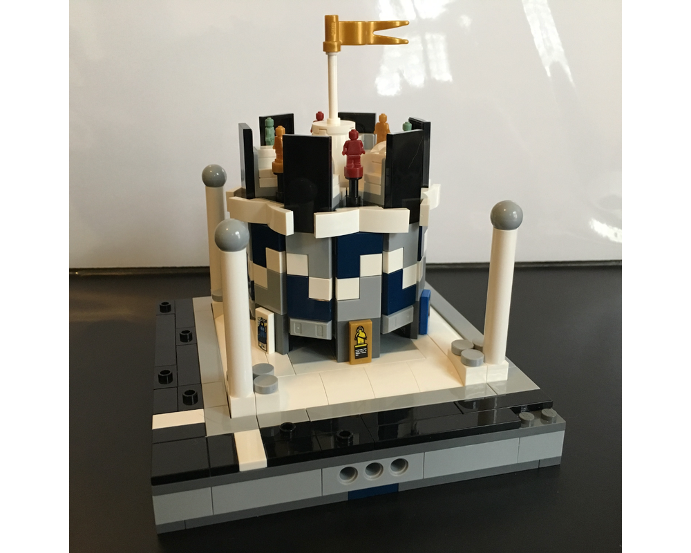 LEGO MOC Micropolis Sports Arena by Marshbum | Rebrickable - Build with ...