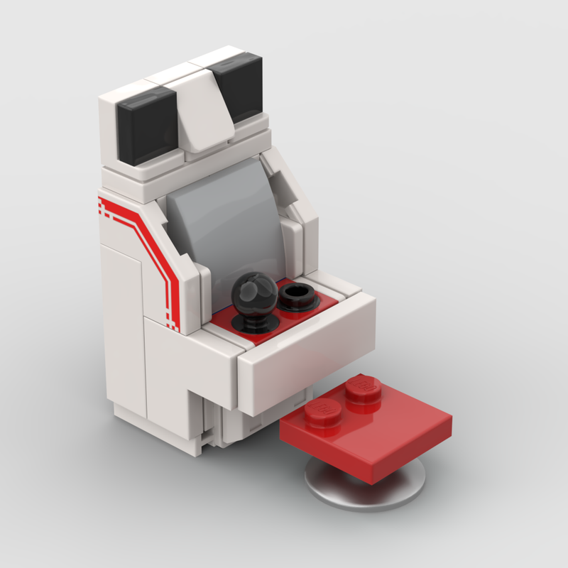 LEGO MOC Arcade "Candy Cab Blaster" Cabinet by Ptchnk | Rebrickable ...