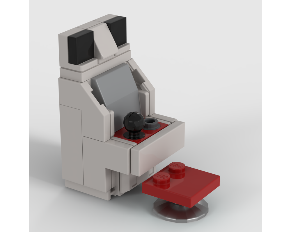 Lego Moc Arcade Candy Cab Blaster Cabinet By Ptchnk Rebrickable