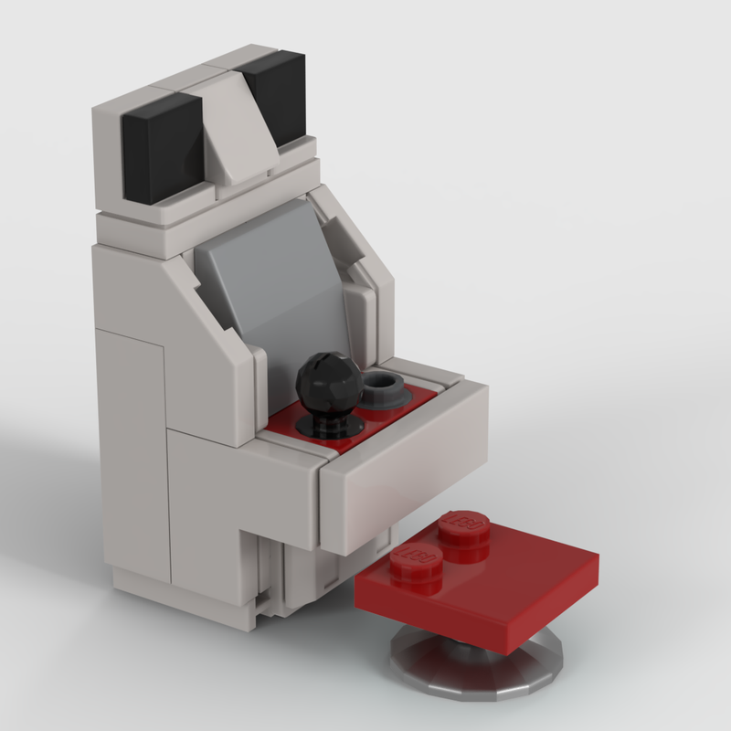 LEGO MOC Arcade "Candy Cab Blaster" Cabinet by Ptchnk | Rebrickable ...