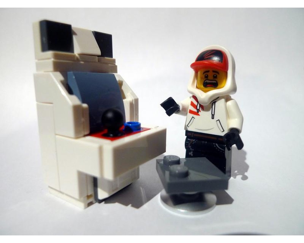 Lego Moc Arcade Candy Cab Blaster Cabinet By Ptchnk Rebrickable