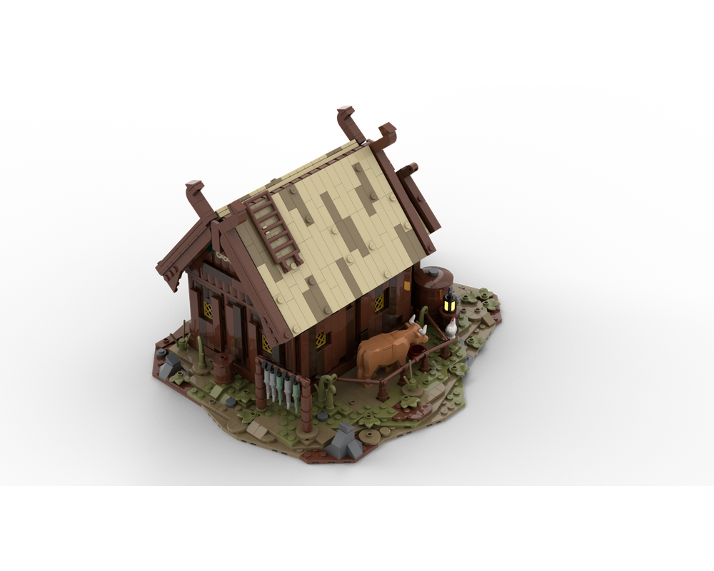 Lego Moc Rohan Warrior`s House By Legatoflegion Rebrickable Build