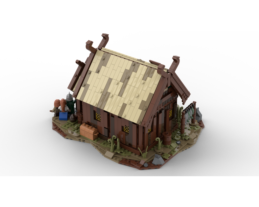 Lego Moc Rohan Warrior`s House By Legatoflegion Rebrickable Build