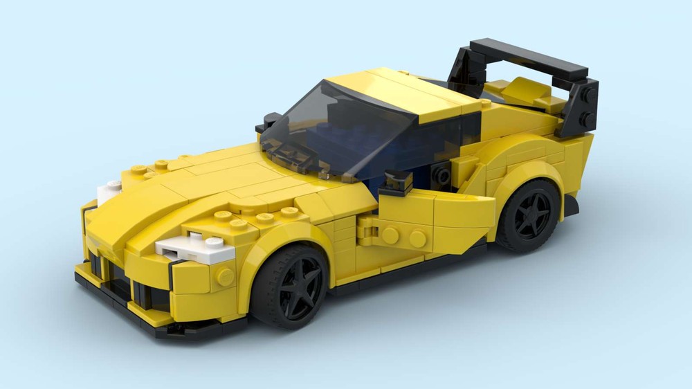 LEGO MOC LEGO Speed Champion "Toyota Supra GR" from Set 76901 motorized ...