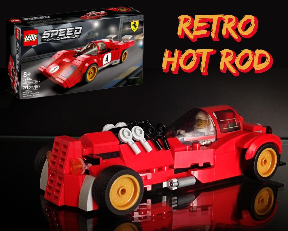LEGO MOC 76906 Ferrari Hot Rod MOC by Lovestone | Rebrickable - Build ...