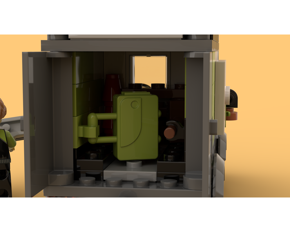 LEGO MOC HandyHanna Truck-Van WindowWasher by keesbuilds | Rebrickable ...