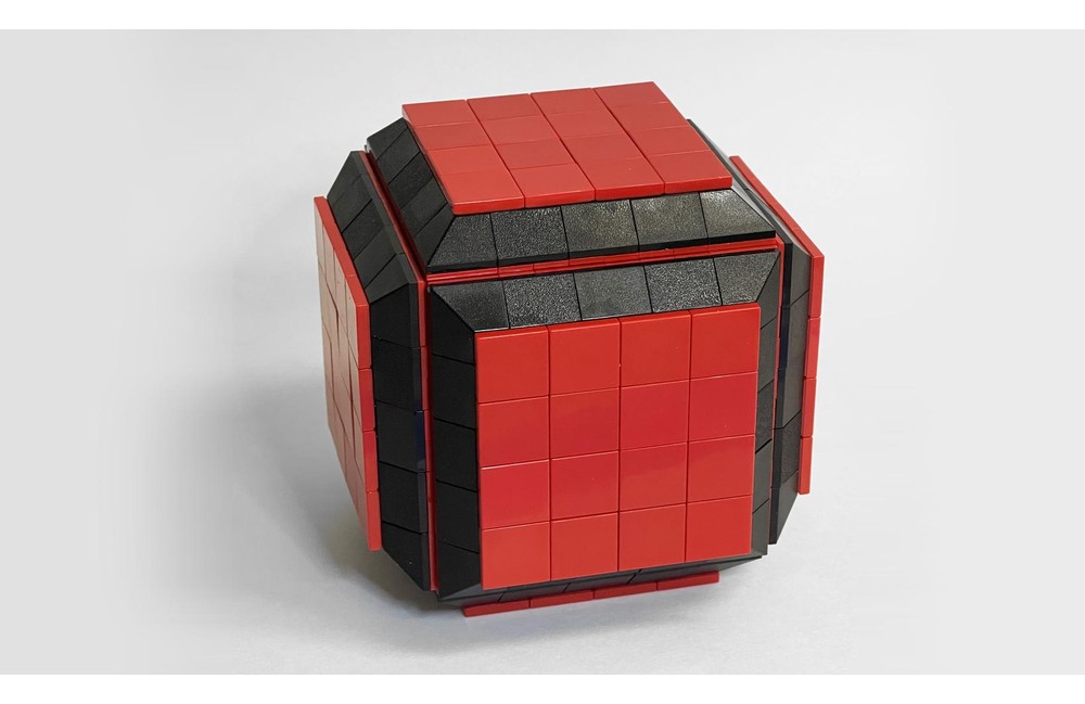 Lego Moc Beautiful Red And Black Puzzle Box By Bbbronks Rebrickable
