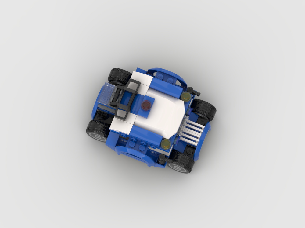 LEGO MOC Futuristic Police Car by deesot | Rebrickable - Build with LEGO