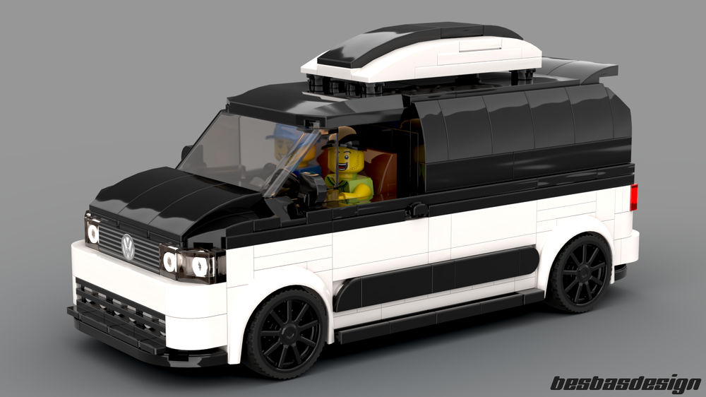 LEGO MOC Volkswagen T5 (tuning) by besbasdesign | Rebrickable - Build ...