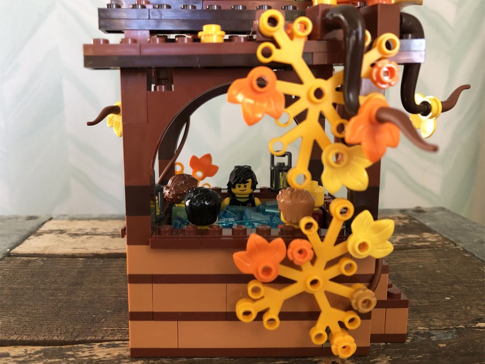 LEGO MOC Hot Tub Pergola by phoester | Rebrickable - Build with LEGO
