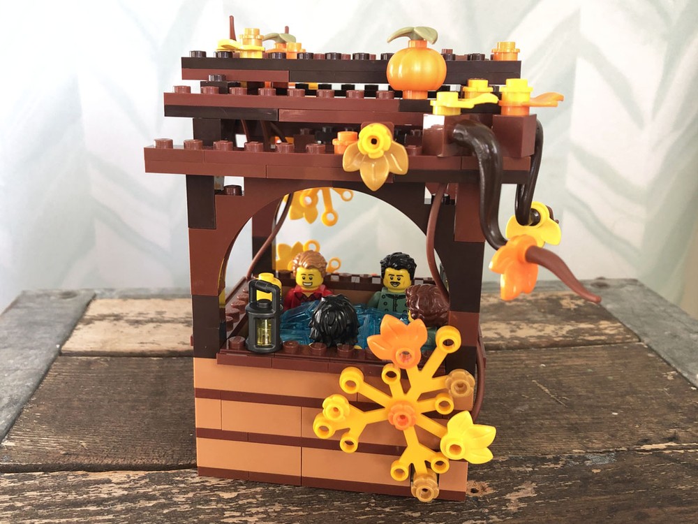 LEGO MOC Hot Tub Pergola by phoester | Rebrickable - Build with LEGO