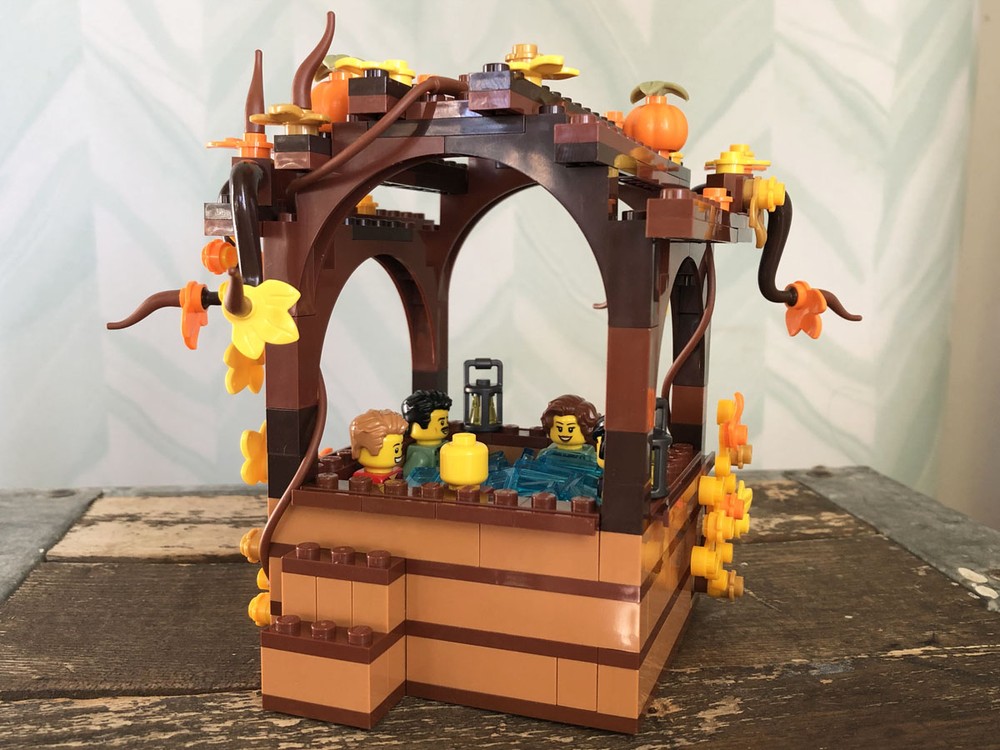 LEGO MOC Hot Tub Pergola by phoester | Rebrickable - Build with LEGO