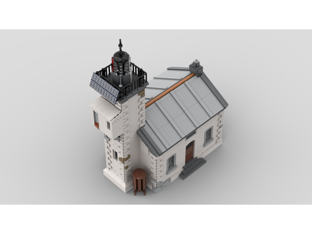 Lego Moc Tévennec Lighthouse By Fritesaufour Rebrickable Build With