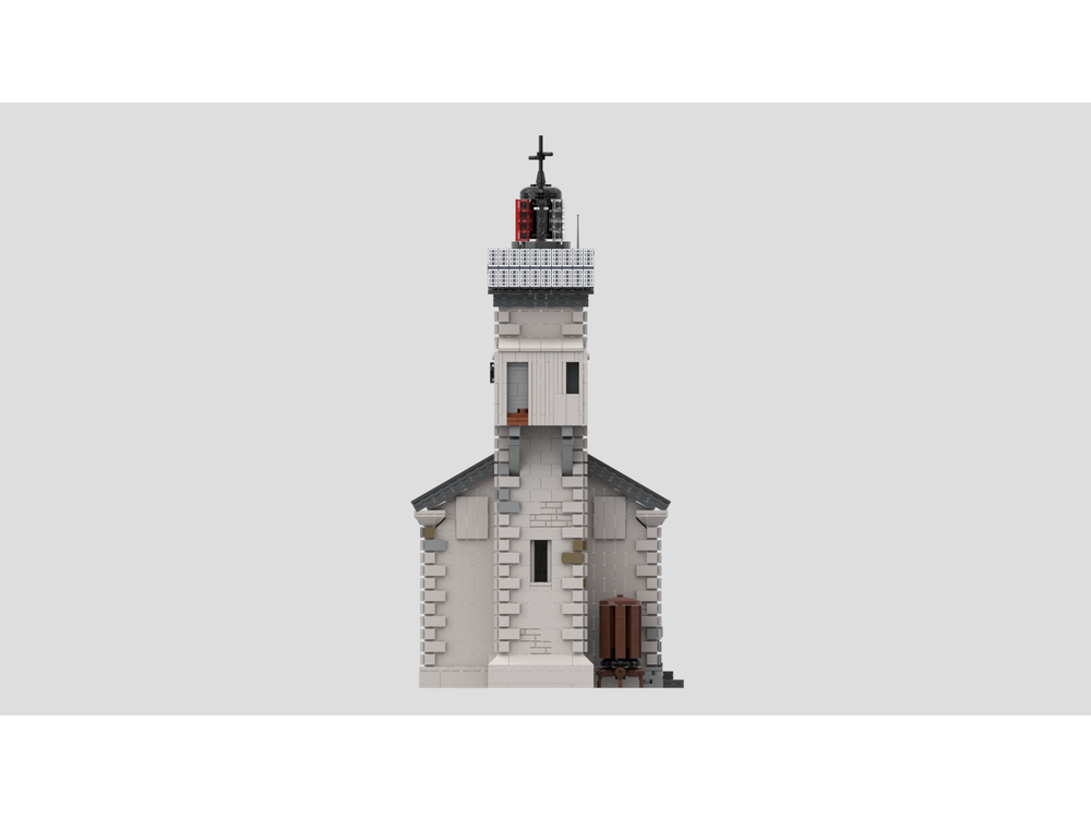 Lego Moc Tévennec Lighthouse By Fritesaufour Rebrickable Build With