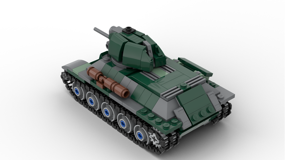LEGO MOC T34 1941 Variant (Minifig Scale 1:42) by Qwinter | Rebrickable ...