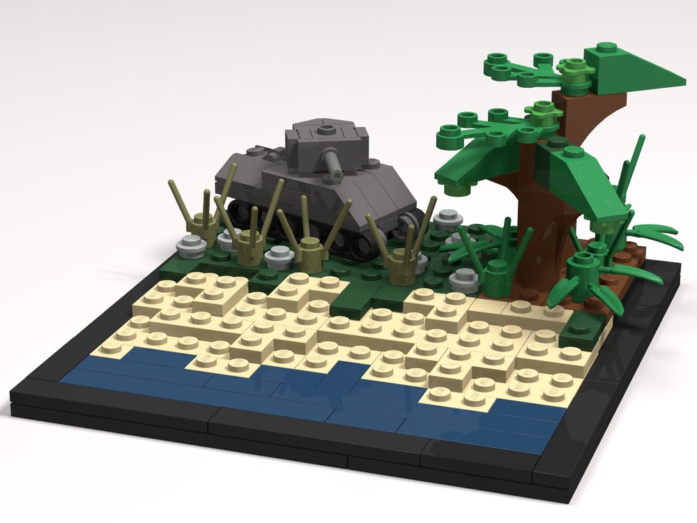 LEGO MOC Sherman in the Pacific by SupersoniqueBricks | Rebrickable ...