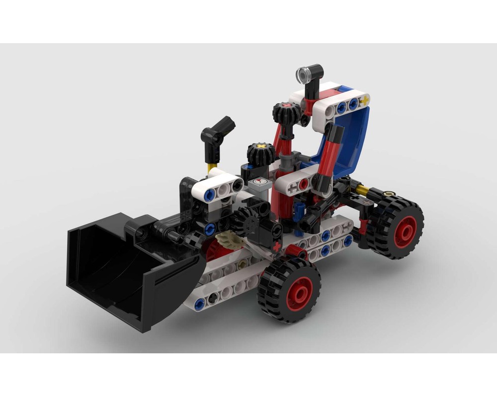LEGO MOC 42116 Wheel Loader by johnny.tifosi | Rebrickable - Build with ...
