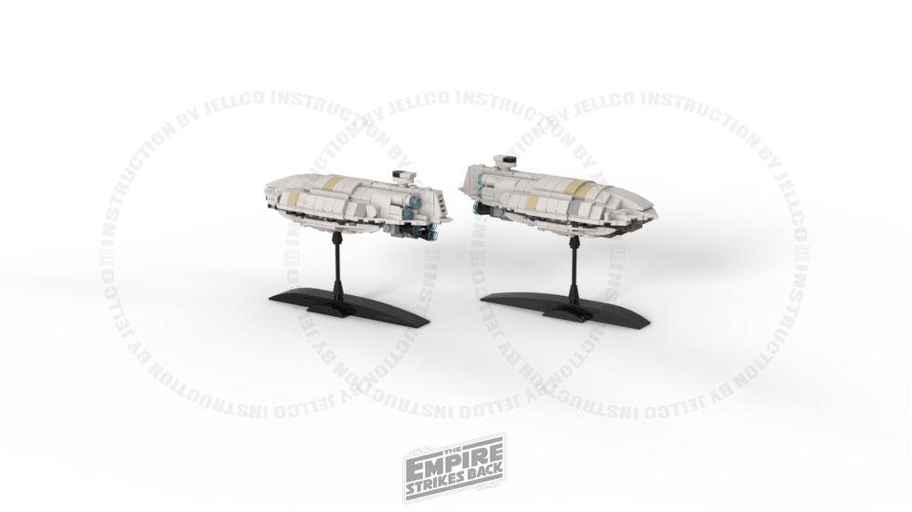 LEGO MOC Micro GR-75 medium transport : V230211 by jellco | Rebrickable ...