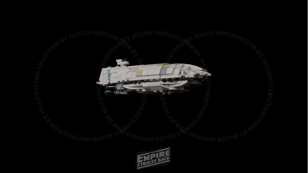 LEGO MOC Micro GR-75 medium transport : V230211 by jellco | Rebrickable ...