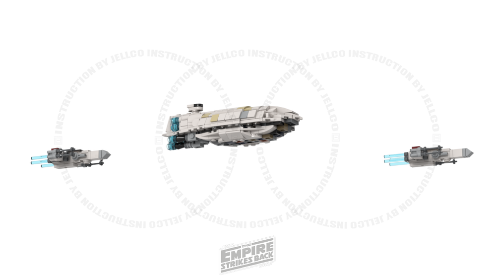 LEGO MOC Micro GR-75 medium transport : V230211 by jellco | Rebrickable ...