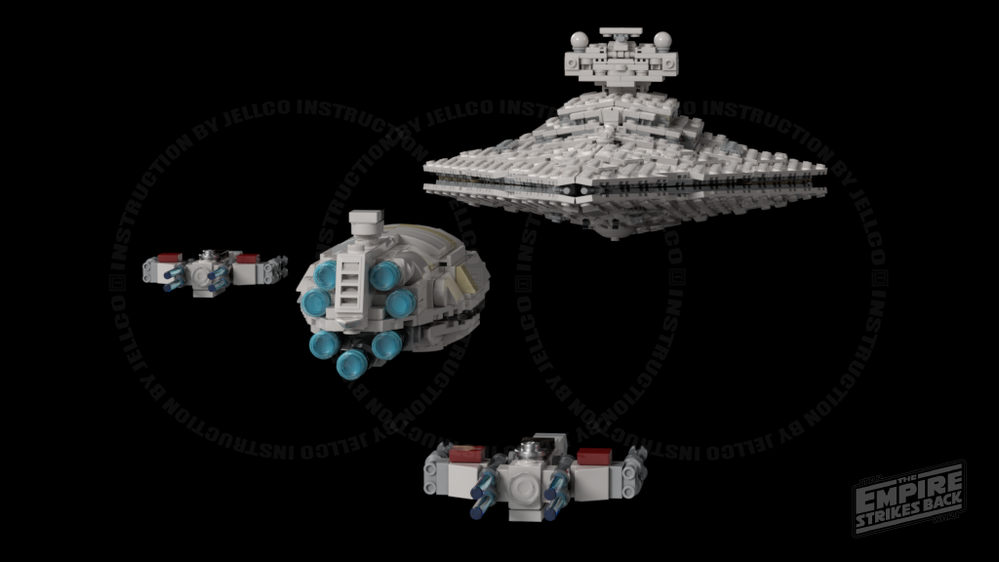 LEGO MOC Micro GR-75 medium transport : V230211 by jellco | Rebrickable ...