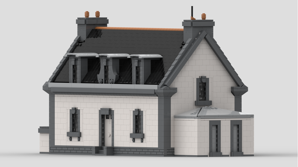Lego Moc Millier Lighthouse By Fritesaufour Rebrickable Build With Lego