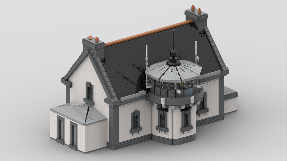 Lego Moc Millier Lighthouse By Fritesaufour Rebrickable Build With Lego