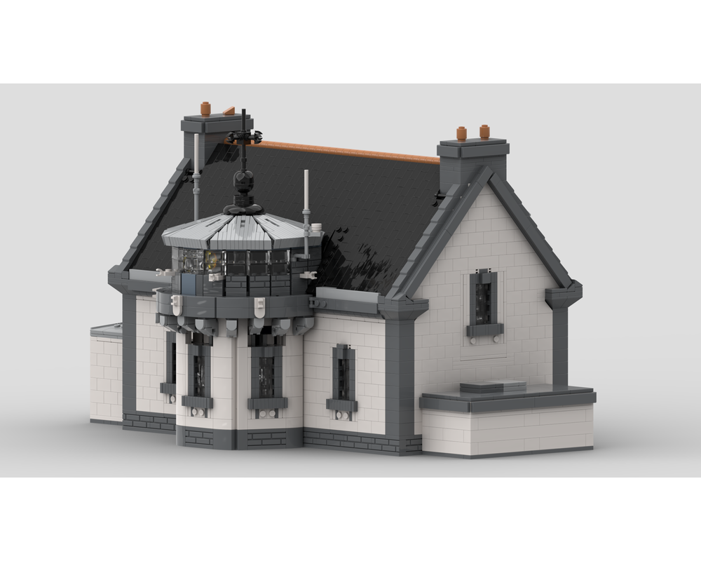 Lego Moc Millier Lighthouse By Fritesaufour Rebrickable Build With Lego