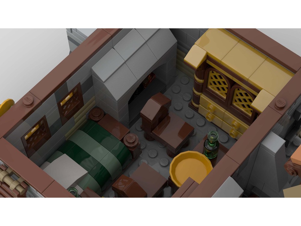 Lego Moc Medieval Windmill By Baylon0613 Rebrickable Build With Lego