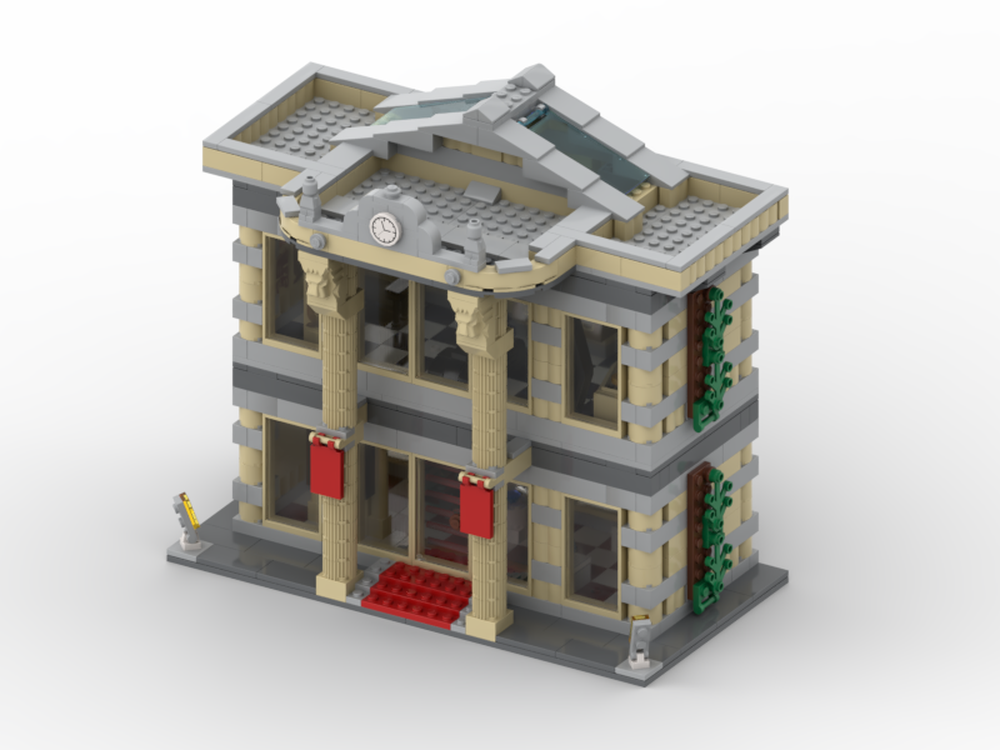 LEGO MOC City Museum by Legofan21 | Rebrickable - Build with LEGO