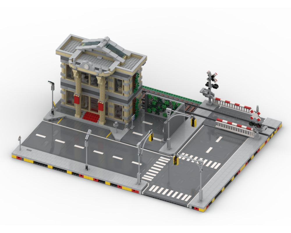 LEGO MOC City Museum by Legofan21 | Rebrickable - Build with LEGO