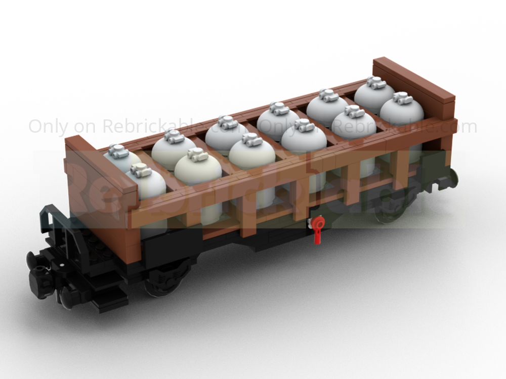 LEGO MOC-138192 8wide acid transport wagon "Z" of the DR by DJP760 ...