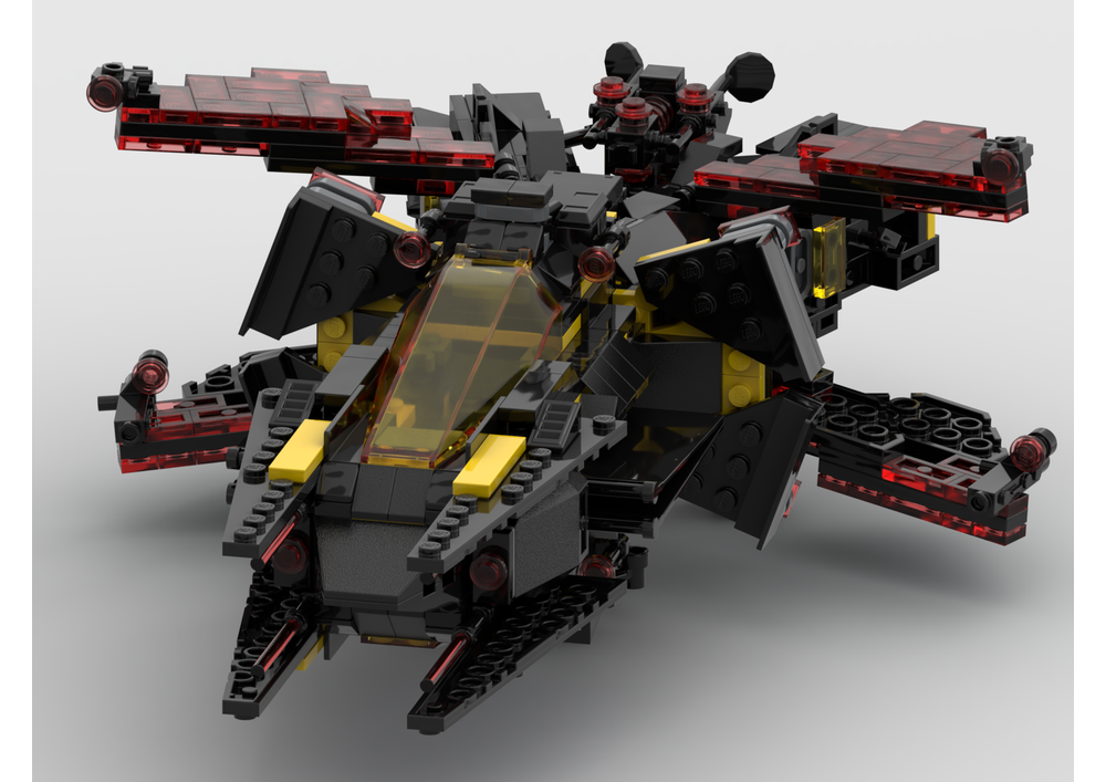 LEGO MOC Blacktron XT-174 Justifier - 2x 40580 by MadDadBricks ...