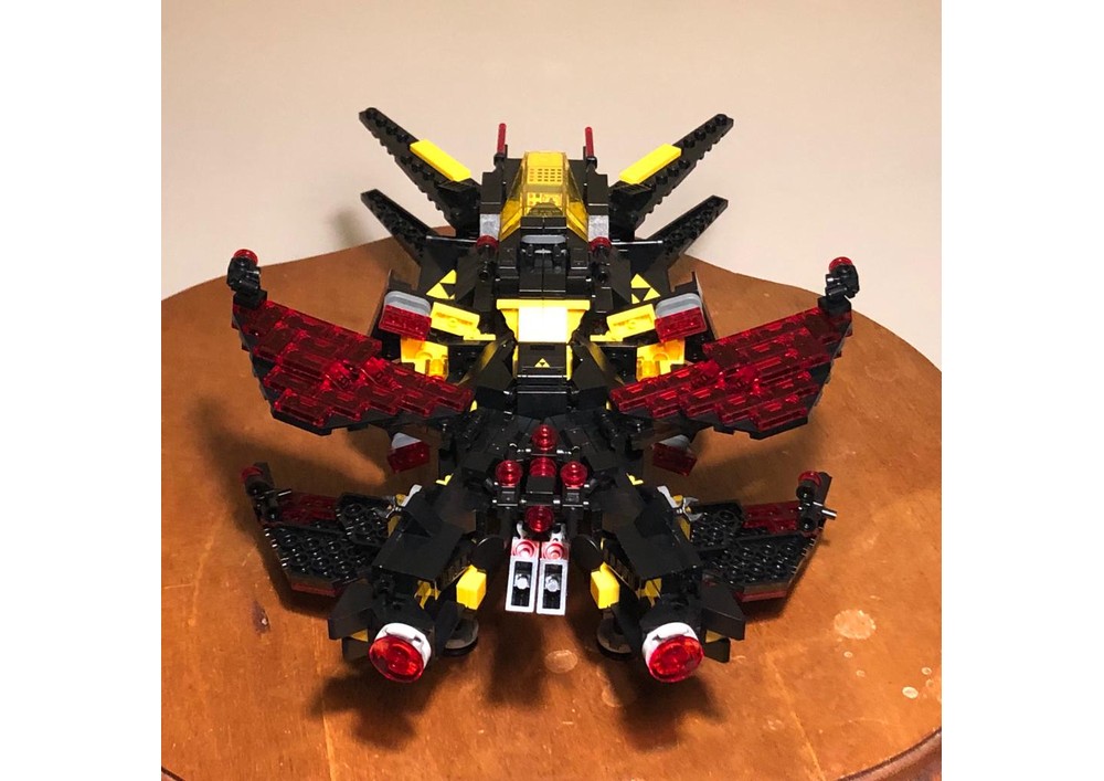 LEGO MOC Blacktron XT-174 Justifier - 2x 40580 by MadDadBricks | Rebrickable - Build with LEGO