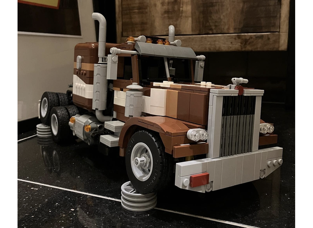 LEGO MOC Peterbilt 359 Semi Truck by Mani91 | Rebrickable - Build with LEGO