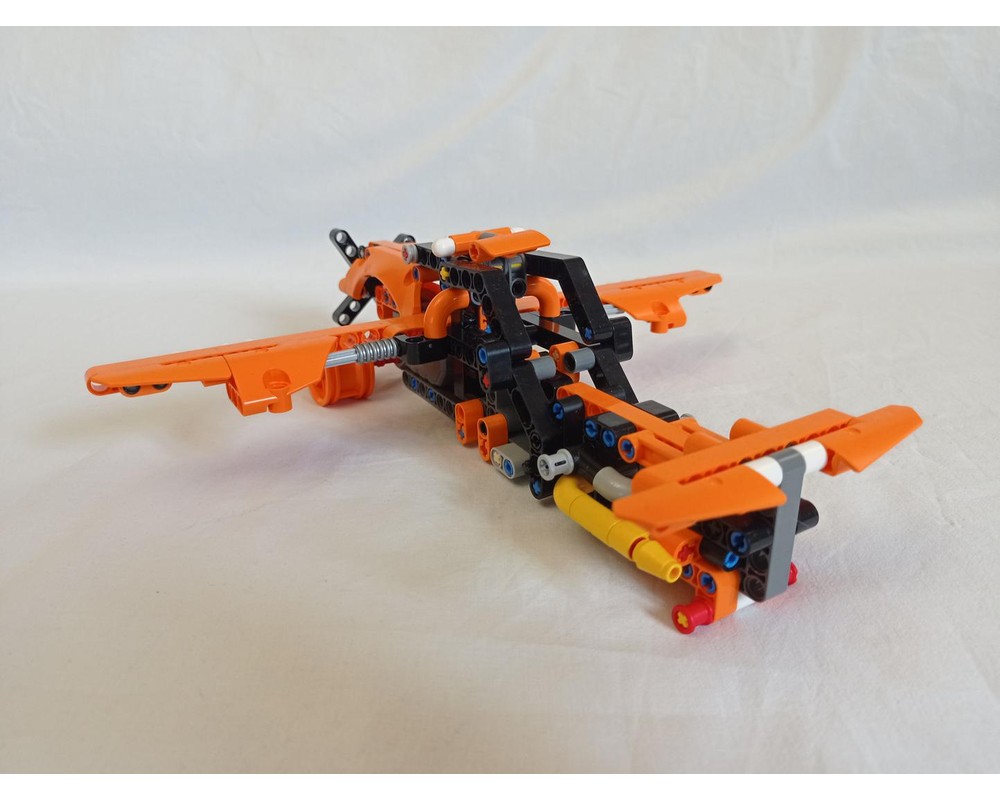 LEGO MOC Orange Airplane 42135 Alternative. by ErikGS | Rebrickable ...