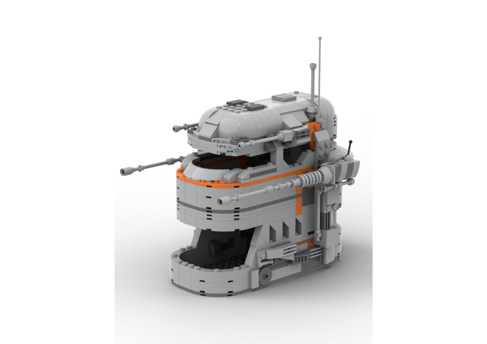 LEGO MOC SW - Crait Turrets by Sarinoo90 | Rebrickable - Build with LEGO